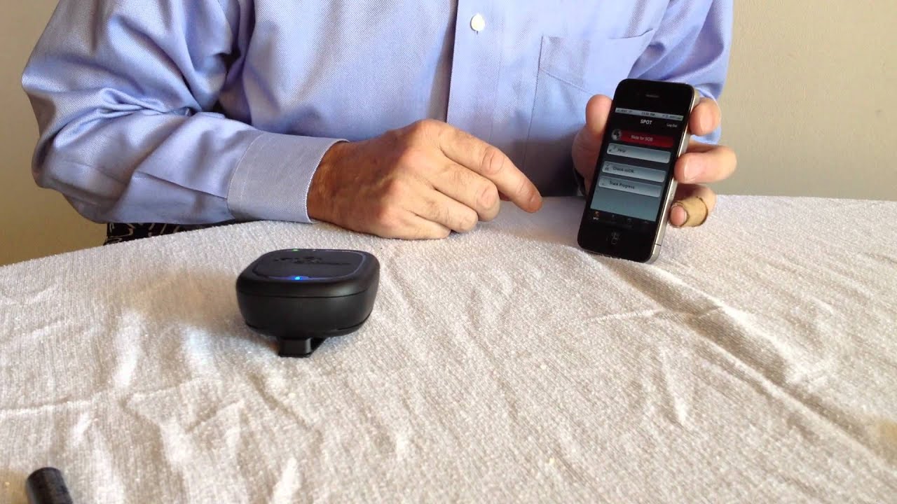 SPOT Connect for the Iphone Review - YouTube