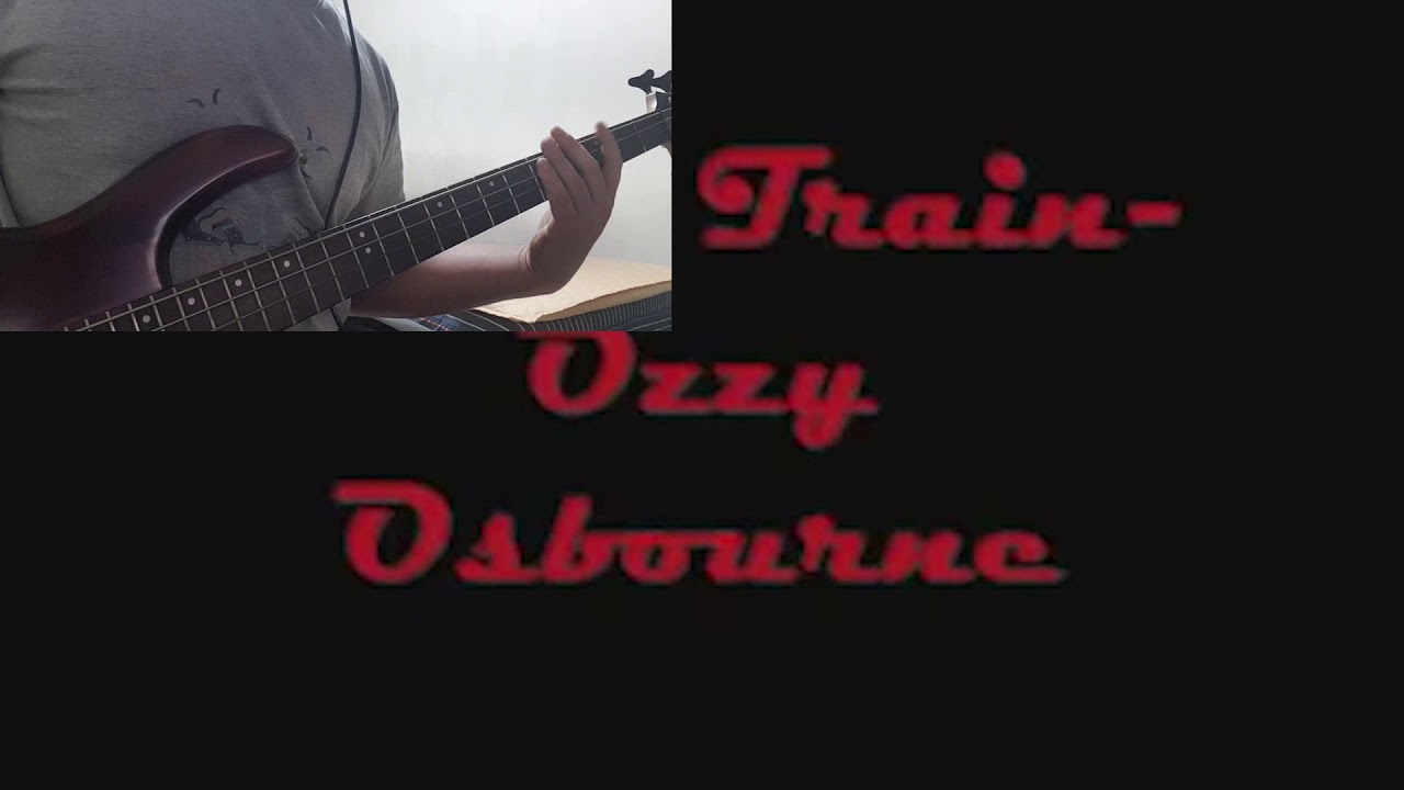 Ozzy osbourne - crazy train (bass cover) - YouTube