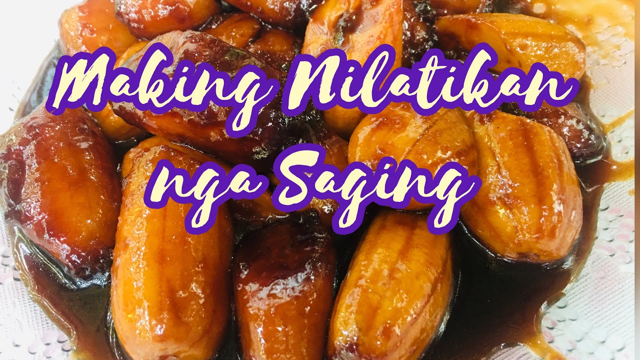 Making Nilatikan Na Saging | Province Life | QuaranThings - YouTube