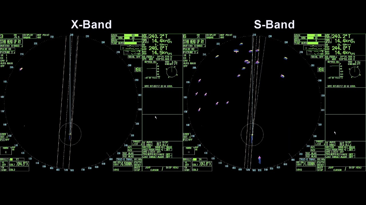 Radar Screen Record - East China Sea - YouTube