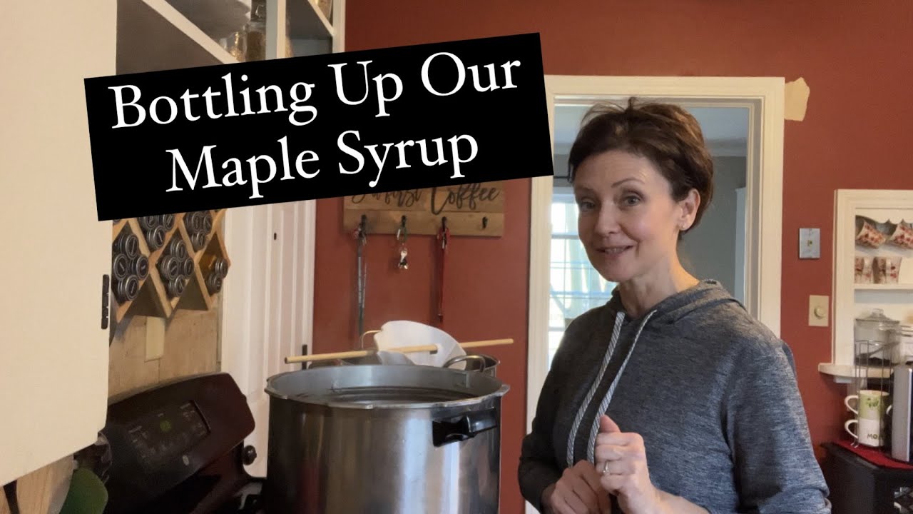 Bottling Up Our Maple Syrup - YouTube