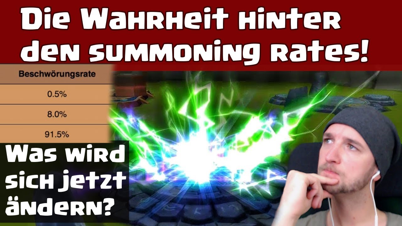 Die WAHRHEIT hinter den summoning rates 🔥 Summoners war [German/Deutsch ...