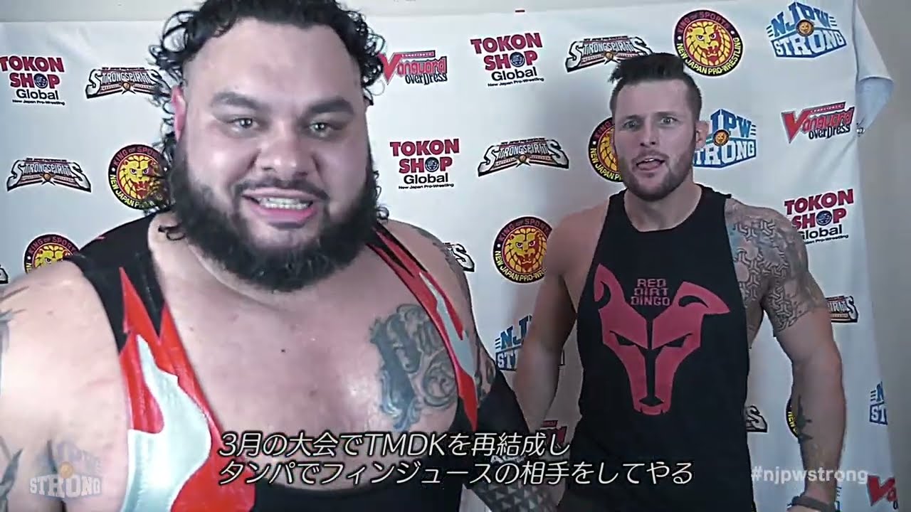 TMDK have arrived in NJPW! | STRONG Backstage - YouTube