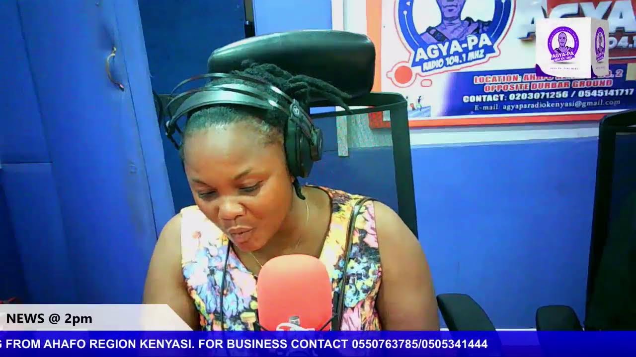 NEWS @ 2PM WITH OHEMAAH AHWEHWE& ABENA AMANKWAH - YouTube