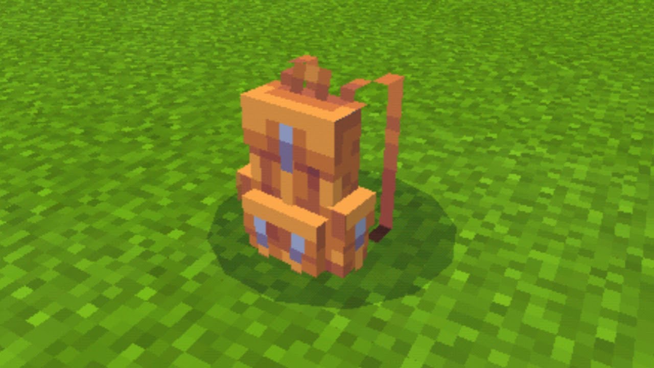 Cara membuat Tas di Minecraft | Addon tas di mcpe - YouTube