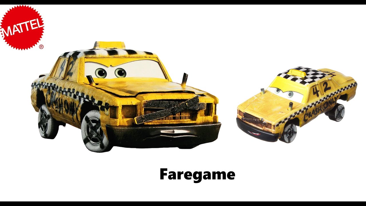 🚕- Descubre Faregame/Taxi (Cars 3)-Mattel- Pixar/Disney (análisis y ...