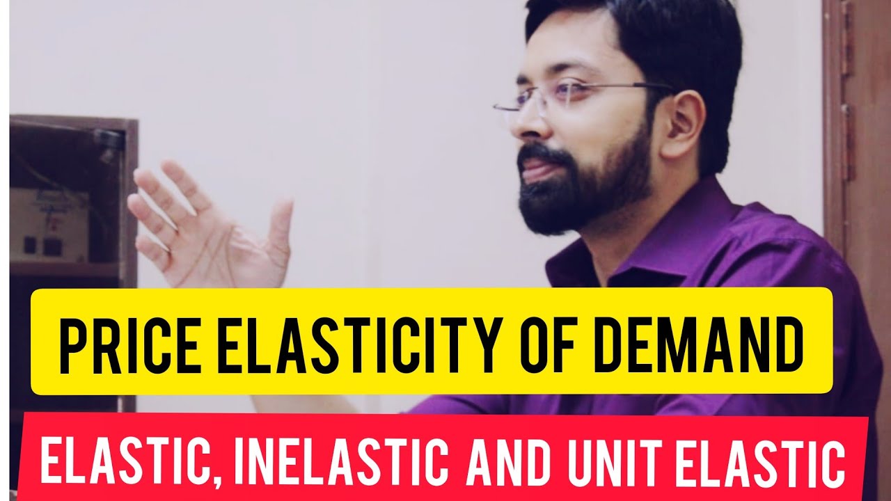 Price Elasticity of Demand PED Elastic, Inelastic, Unit Elastic ...