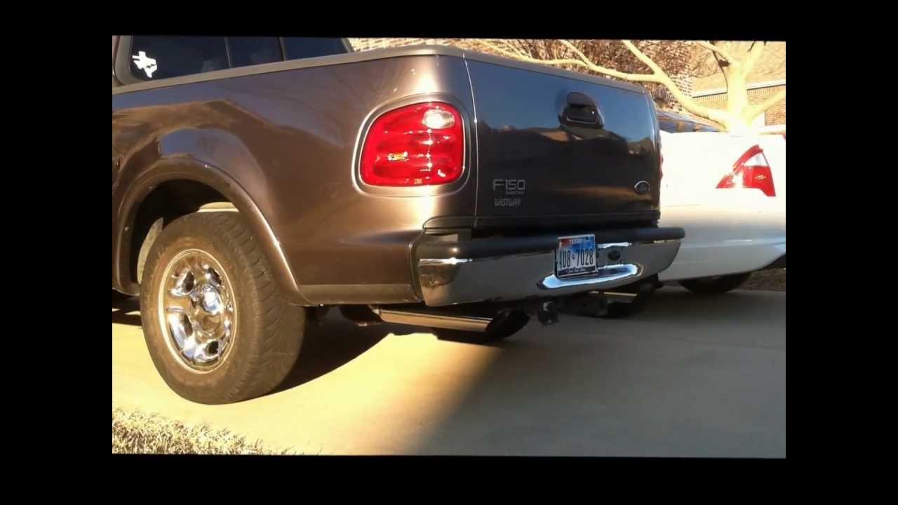 2003 Ford F-150 Flow Master Dual Exhaust - YouTube