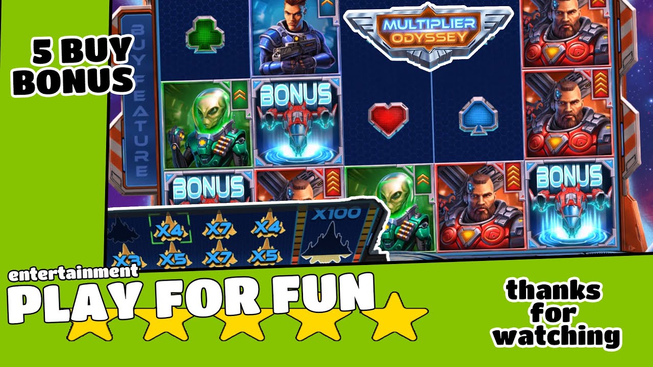 Multiplier Odyssey/Bonus nello spazio/Bonus in space - YouTube