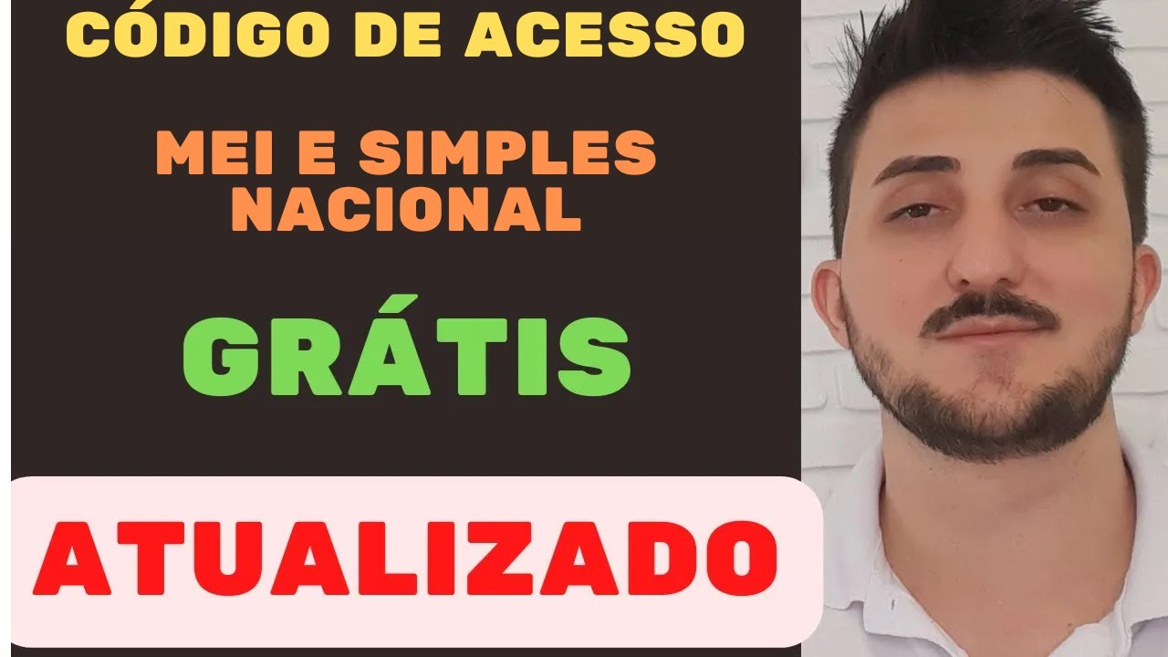 COMO GERAR O CODIGO DE ACESSO? COMO FAZER O CODIGO DE ACESSO DO MEI E DO SIMPLES NACIONAL? - YouTube