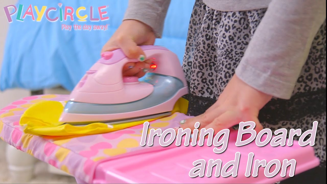 Play Circle Iron and Ironing Board - YouTube