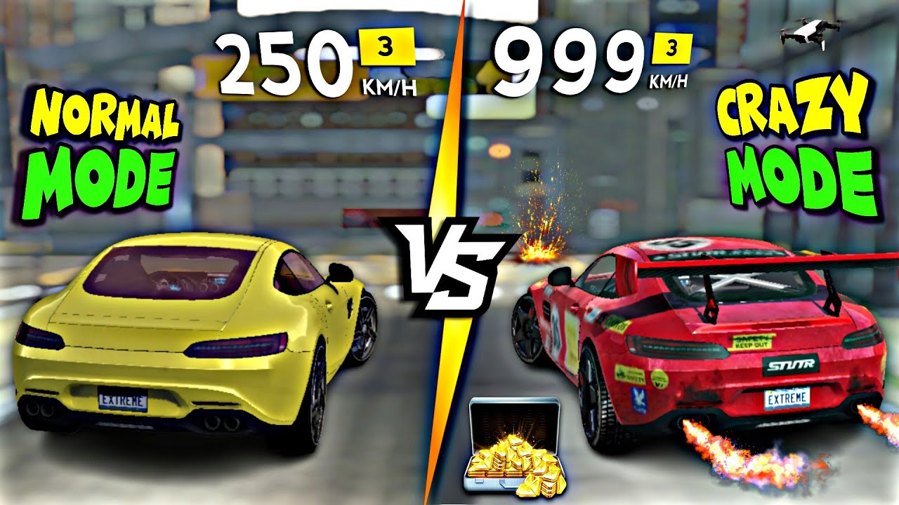 "NORMAL" Mode v/s "CRAZY" Mode - Mercedes-Benz 🫢 - Extreme Car Driving ...