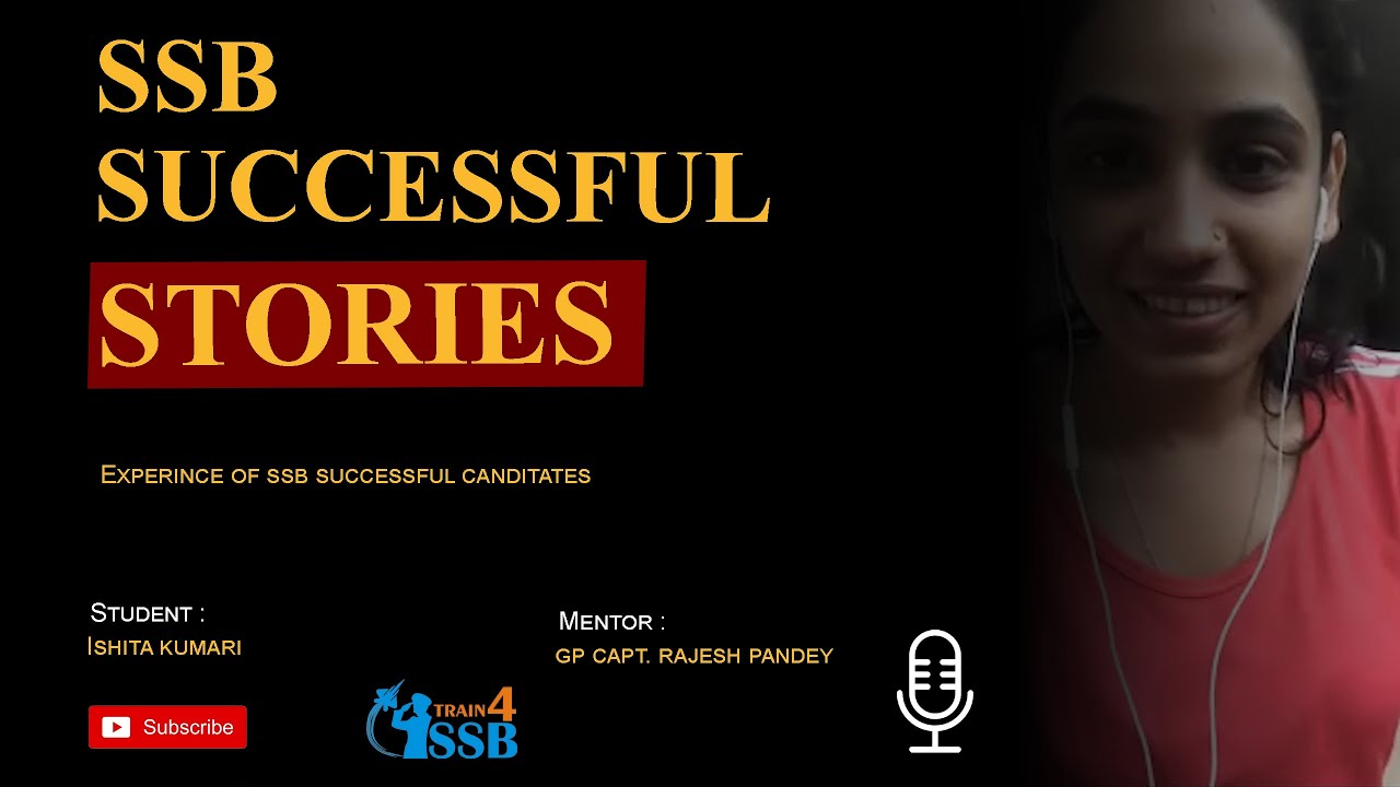 SSB Successful Stories | Success Stories | Ishita Kumari | Train4ssb - YouTube