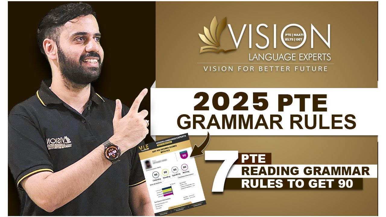 (2025) PTE GRAMMAR RULES | 7 PTE READING GRAMMAR RULES TO GET 90 ...
