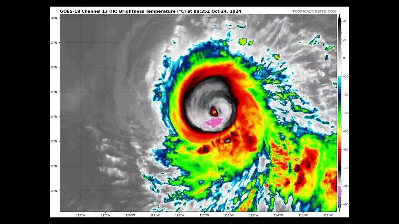 Kristy from Above: Stunning Satellite Imagery of a Major Hurricane ...