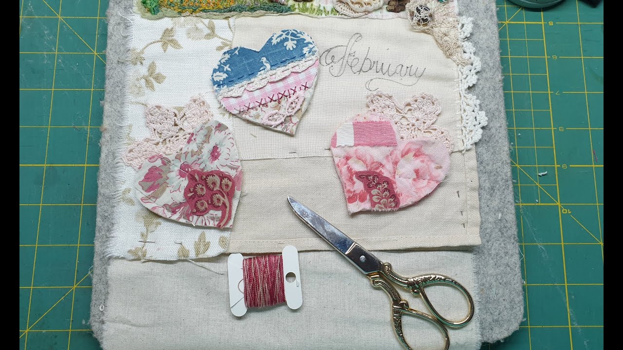 Susanna's Stitcheries Calendar Feb Pt 1... - YouTube