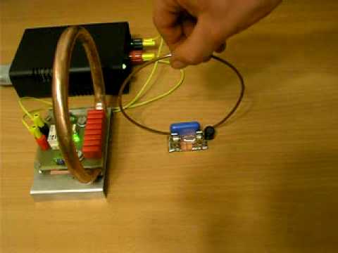 Wireless power transfer via inductive coupling - YouTube