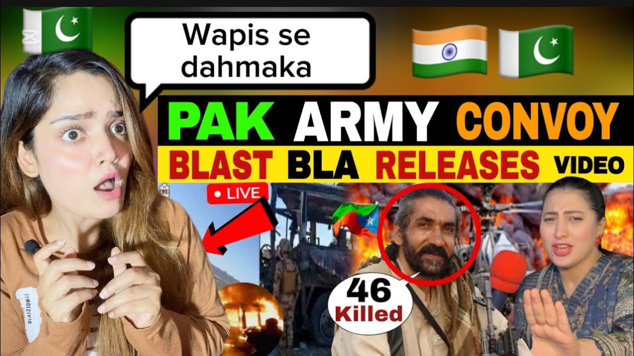 PAK ARMY AGAIN TARGETED IN BALOCHISTAN BY BLA | VIDEO RELEASED - YouTube