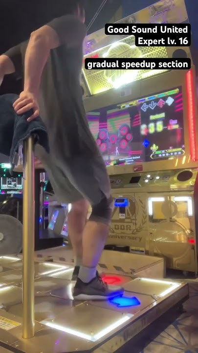 [DDR] Good Sound United (Expert lv. 16) - gradual speedup section #ddr #arcadegame #gaming - YouTube