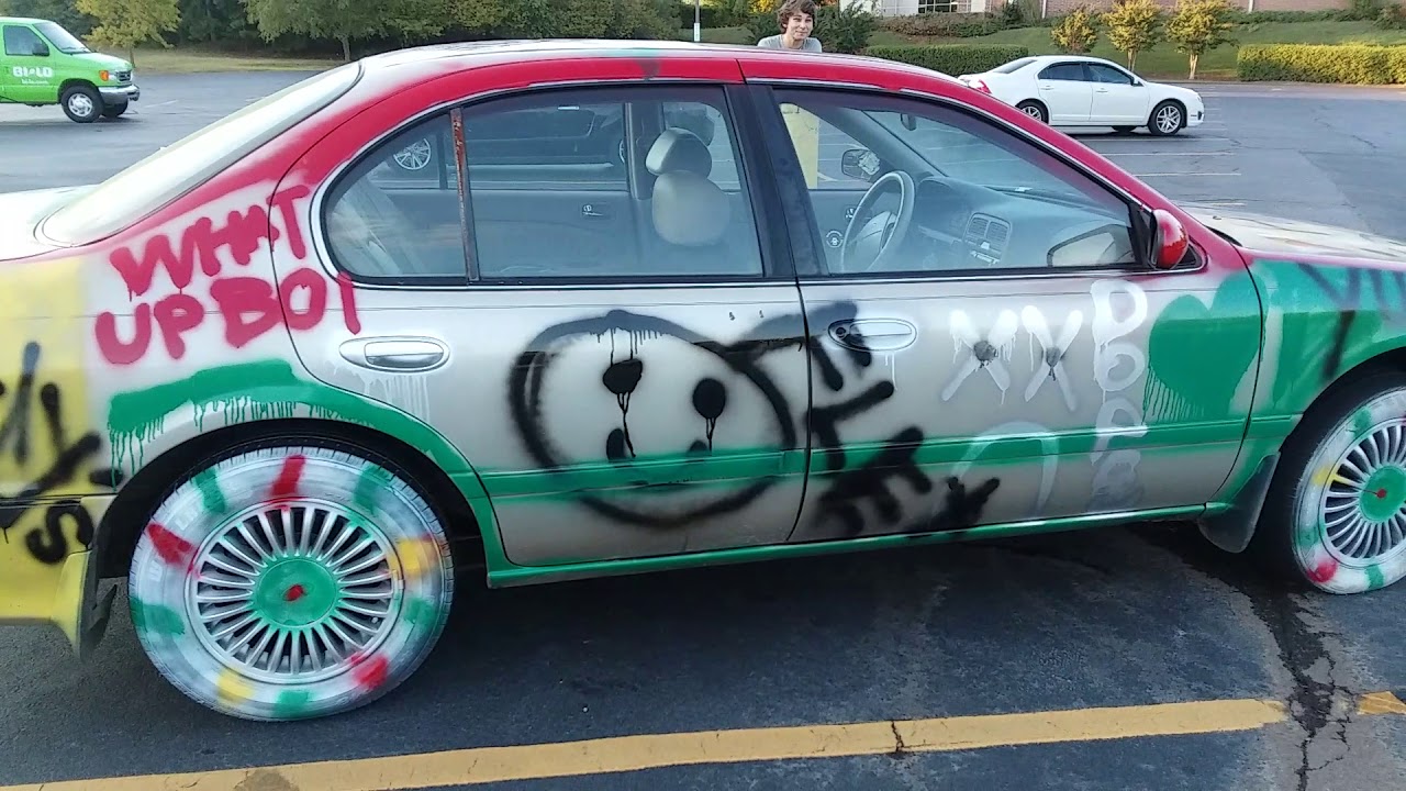 Infinity I30 Custom Paint Job - YouTube