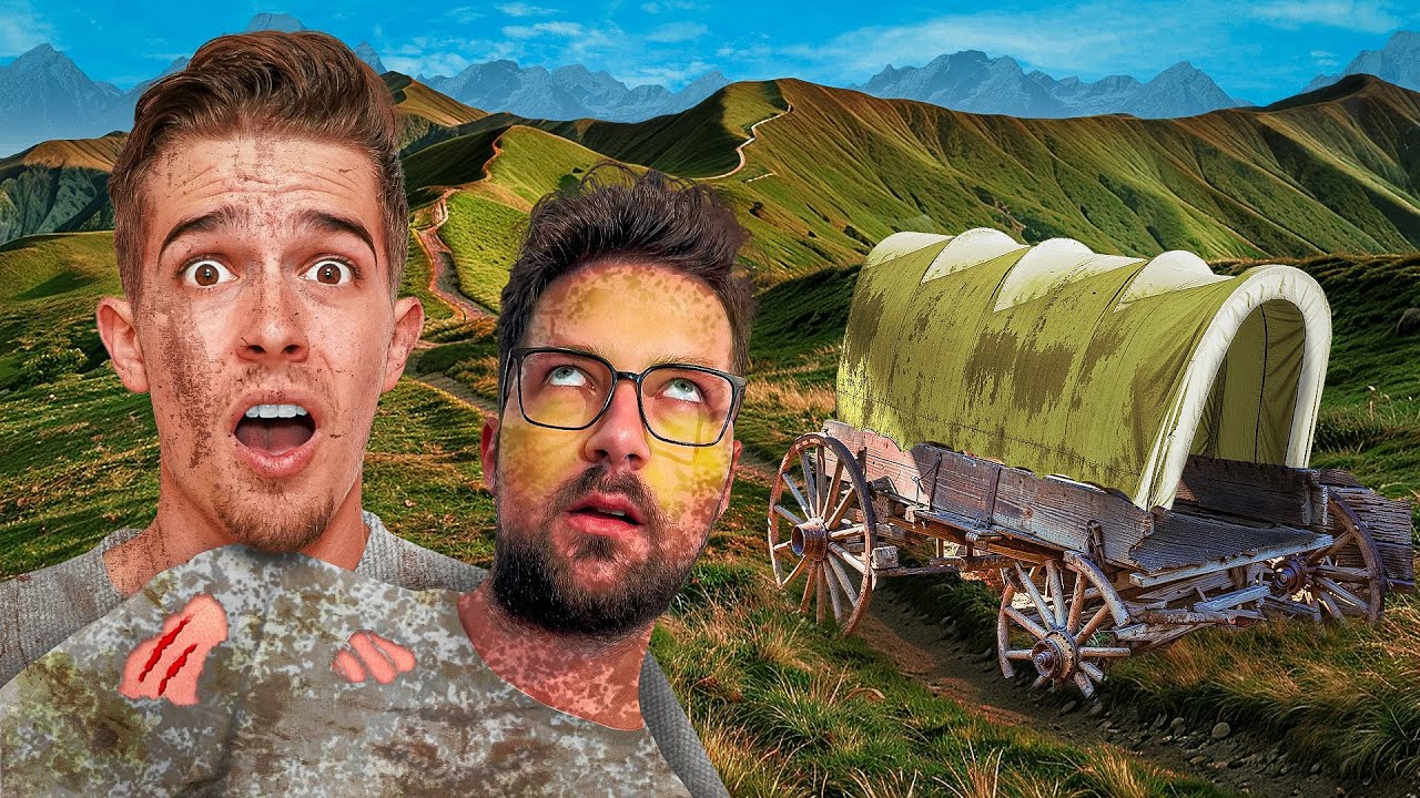 We DIED on the Oregon Trail 50 times.. 💀 - YouTube
