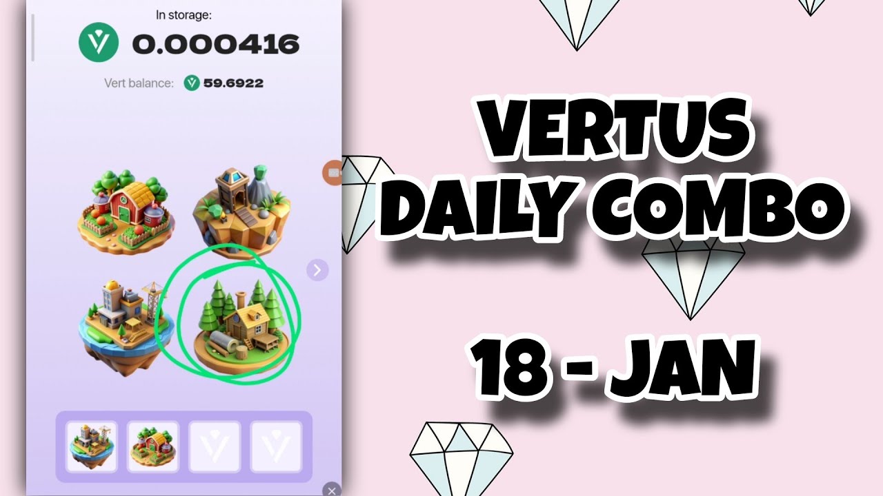 18 january vertus Daily Combo | Vertus Daily Combo Today | AGP | # ...