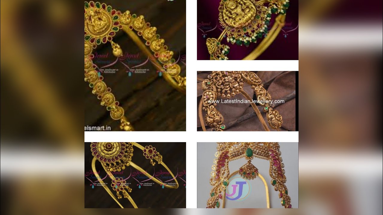Latest antique gold hand vanki designs|| new designs in 2023|| - YouTube