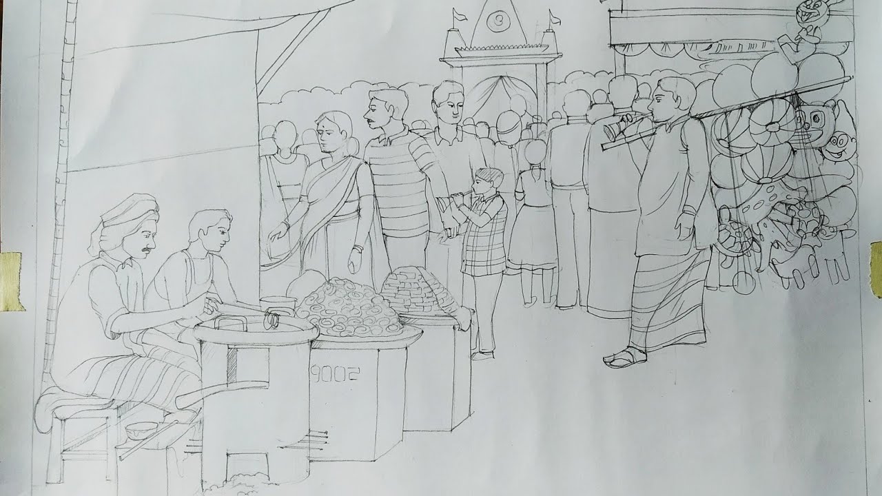 Rath yatra festival fair drawing/rath yatra drawing/easy Rath yatra ...