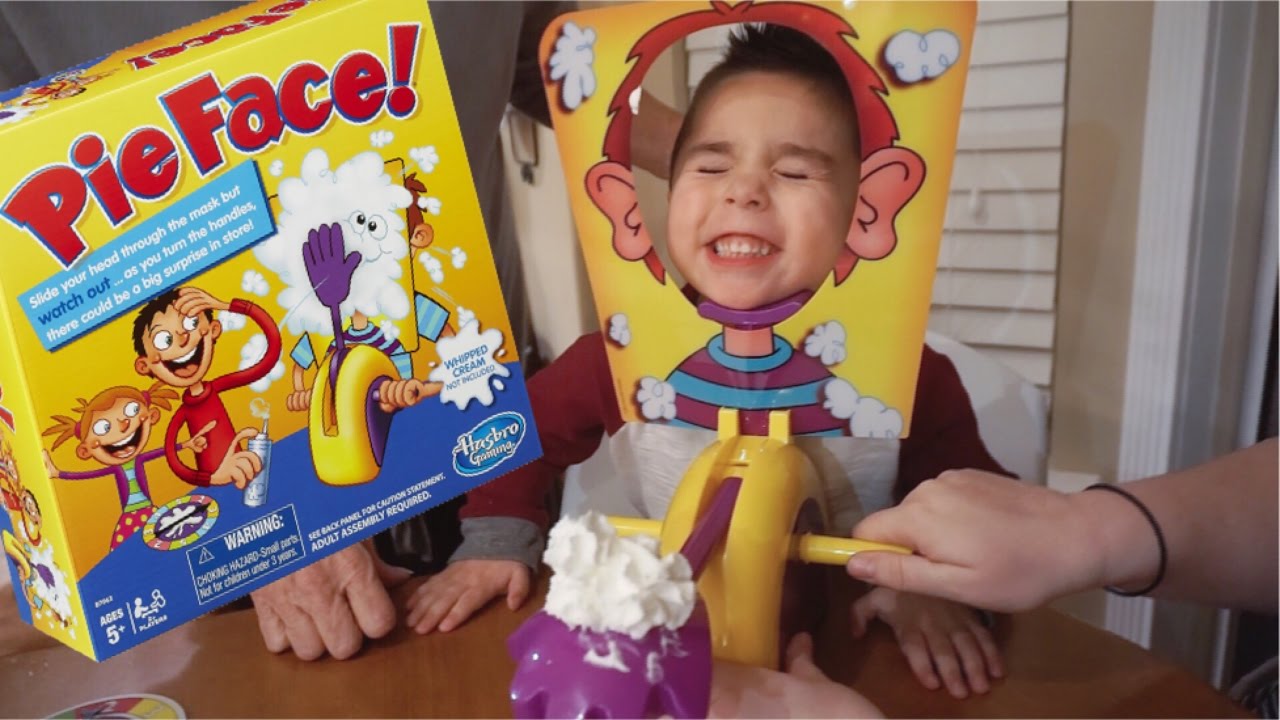 😜PIE FACE: Christmas Party Edition😜 - YouTube