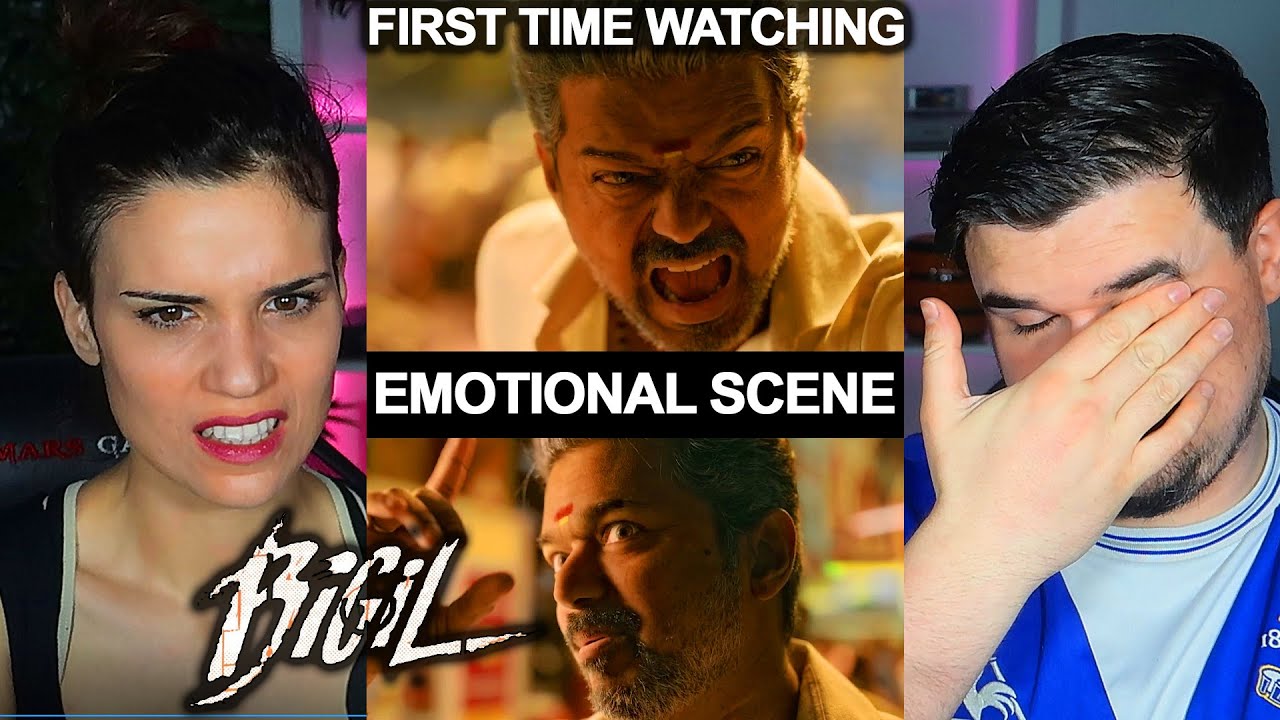 BIGIL - MOST EMOTIONAL SCENE! - Thalapathy Vijay, Nayanthara, Jackie ...