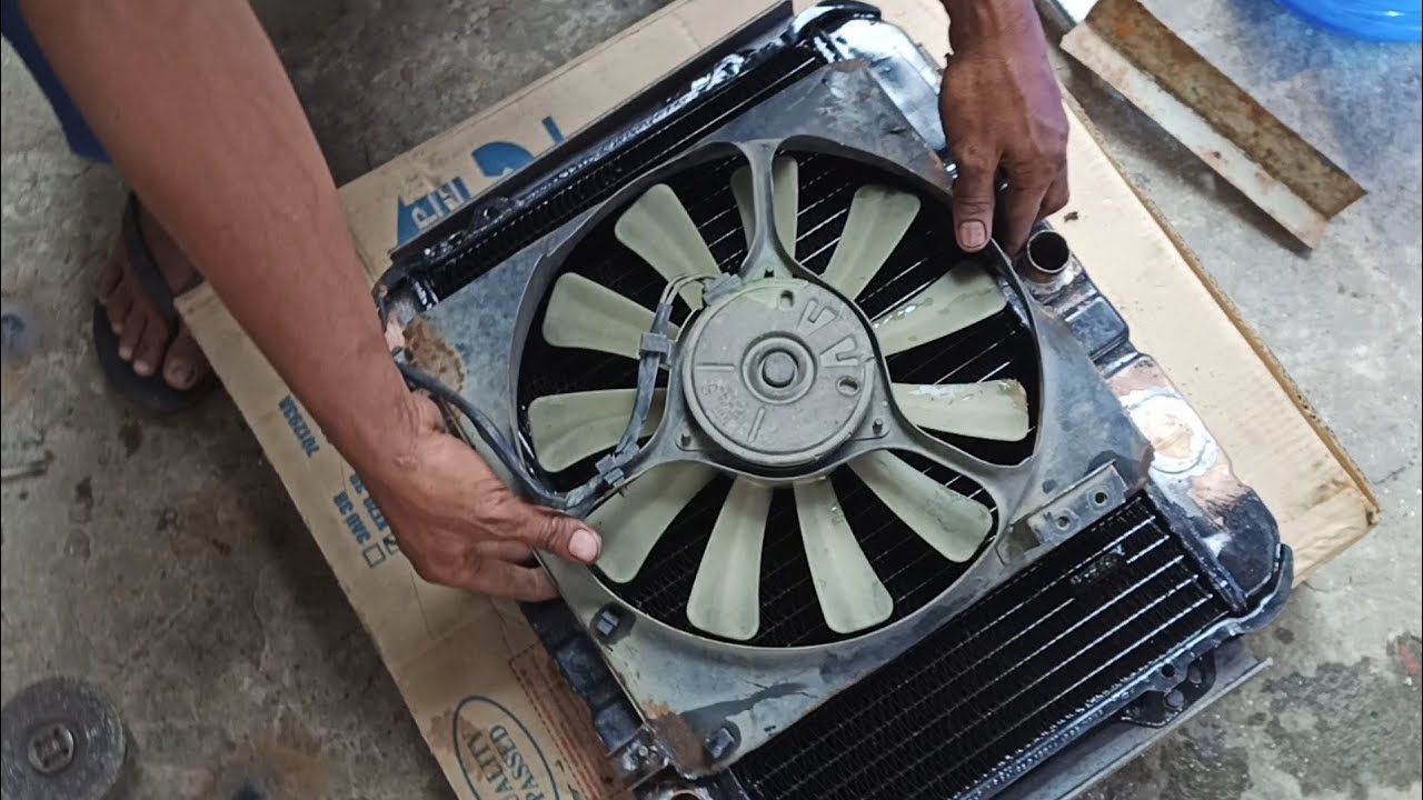 4k radiator to Suzuki multicab - YouTube