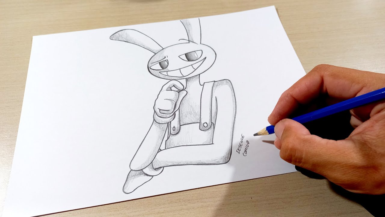 como DESENHAR o JAX de DIGITAL CIRCUS - YouTube