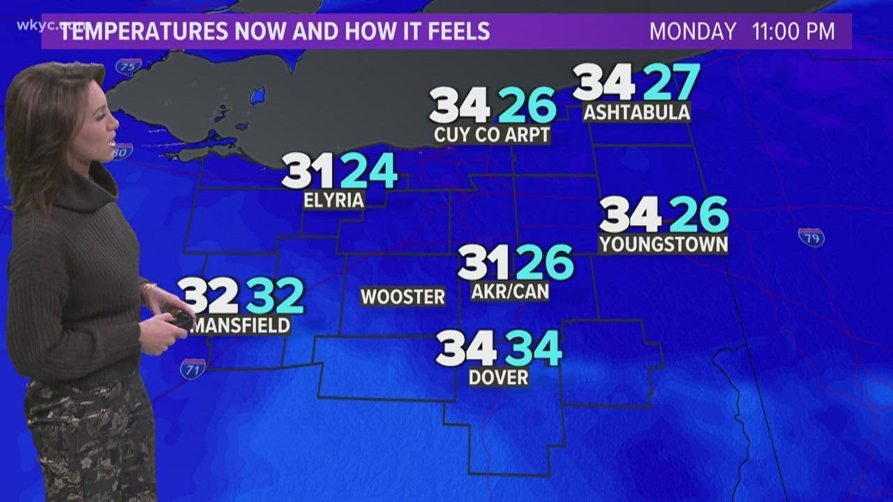 Cleveland weather forecast: Big cold front coming Thursday - YouTube
