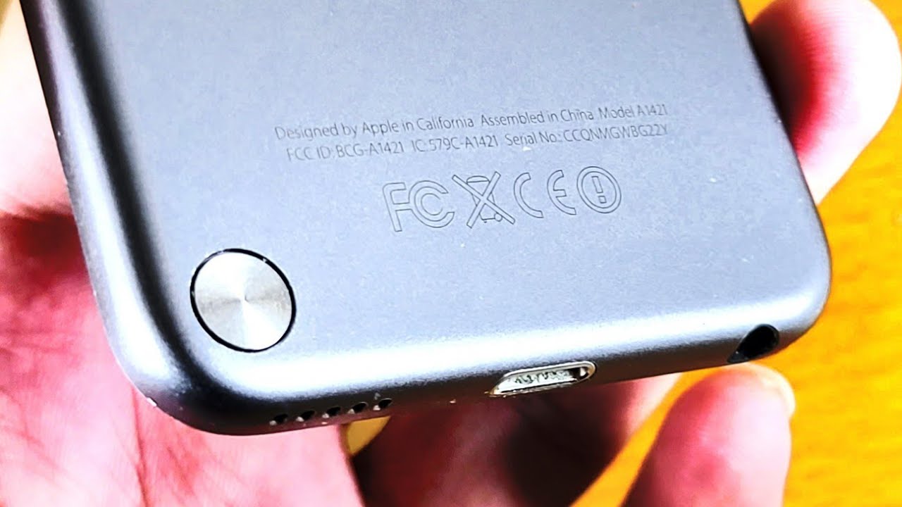 iPod Touch Button on Back - What does it do? - YouTube