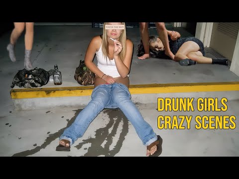 Nightlife in Düsseldorf in Germany | Night Walk Through the Party Streets of the Club 4K