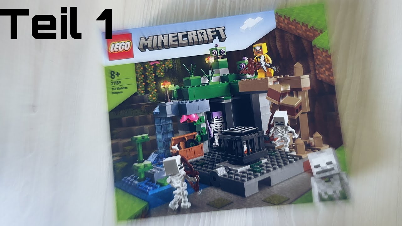 Lego Minecraft skellet spawner *Teil 1* - YouTube