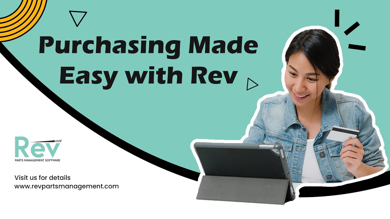 Purchasing made easy with Rev Parts - YouTube