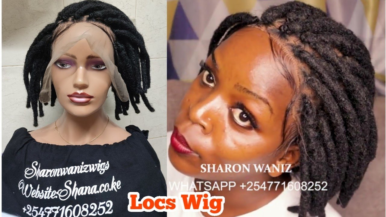 Transform Your Look with This Short Frontal Locs Wig – A Must-See from ...