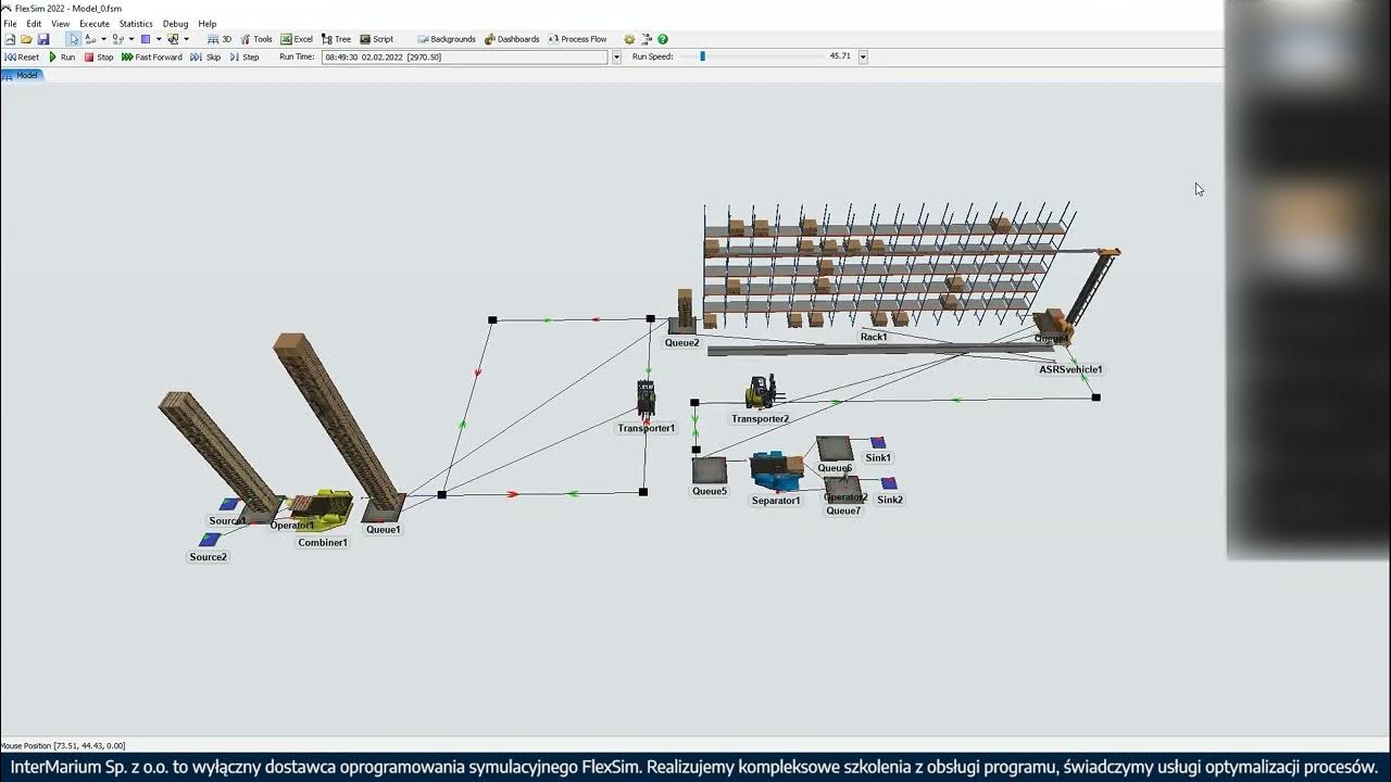 FlexSim in education #2 FlexSim. Podręcznik użytkownika. - YouTube