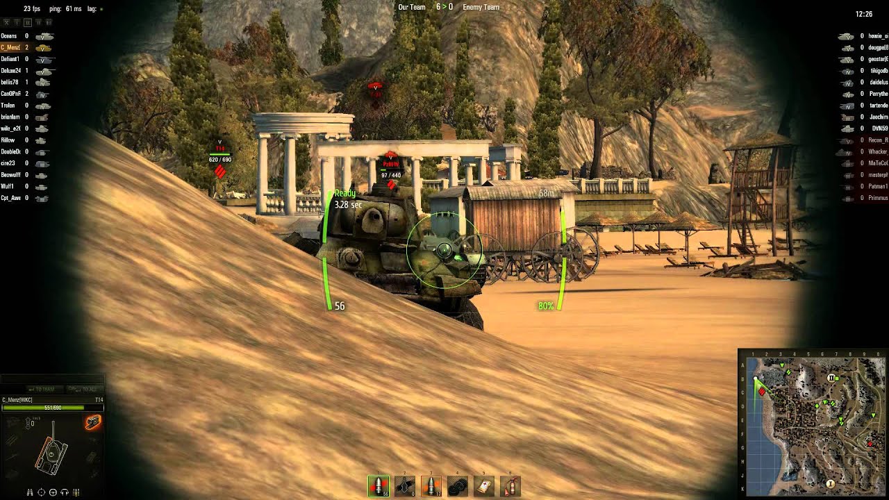 World of Tanks Gameplay: T14 South Coast(With Commentary) - YouTube