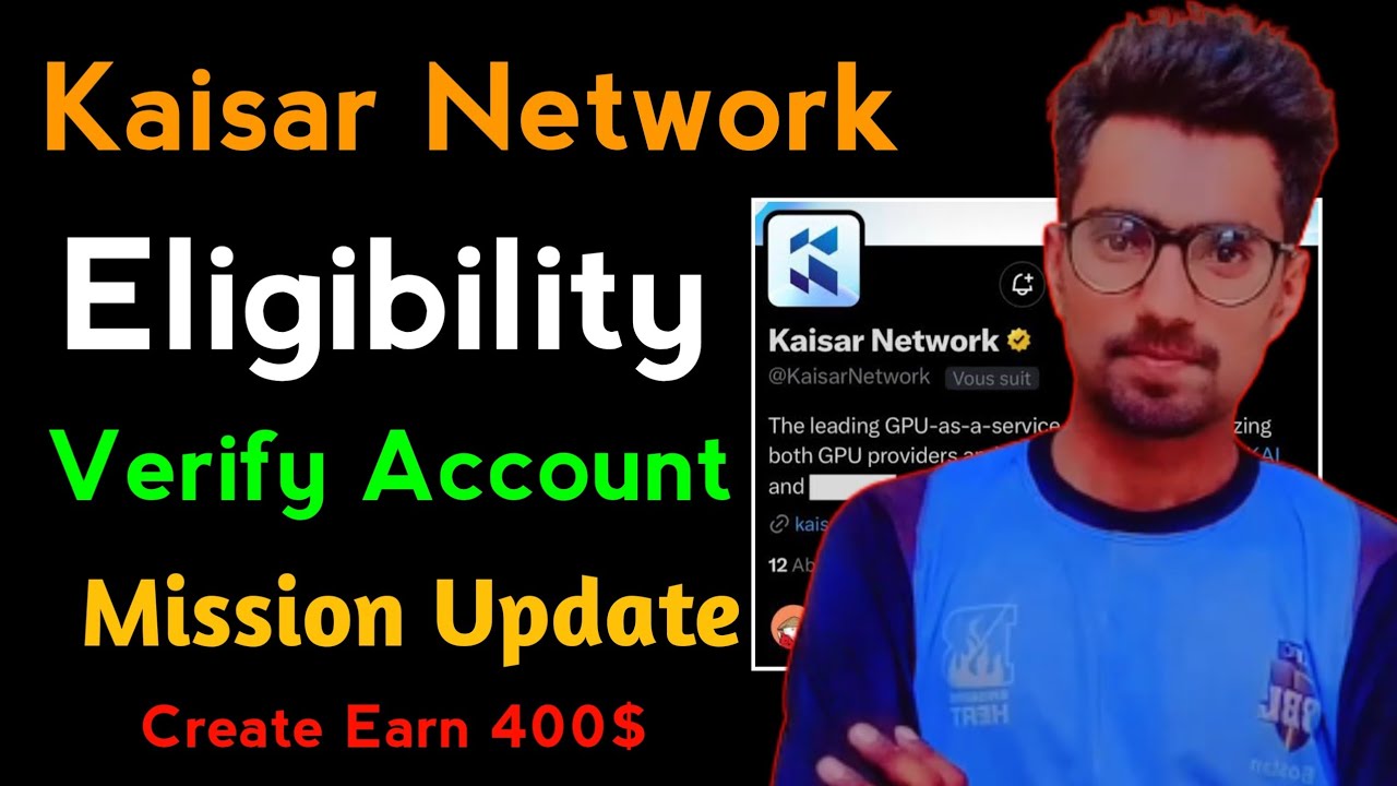 Kaisar Network New Update & Verify Account|| How to Join Kaisar Network ...