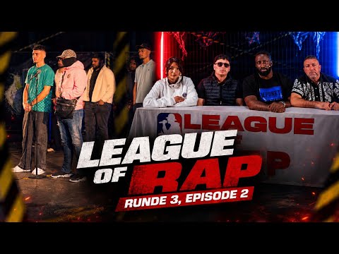 AM ENDE SIEGT DIE FREUNDSCHAFT ❤️- LEAGUE OF RAP| RUNDE 3 | EP.2  #deutschrap 