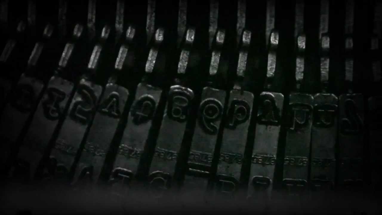 Typewriter #Sony #ArtFilmKuno - YouTube