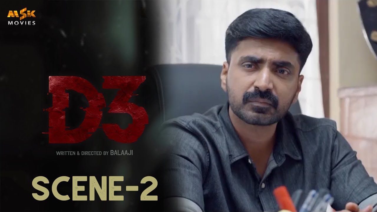 D3 Tamil Crime Thriller Movie - Scene 2 | Prajin | Vidya Pradeep ...