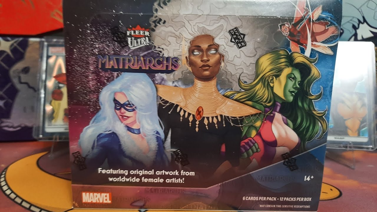 SUCH A FUN RIP!! - Marvel Matriarchs Hobby Box - YouTube