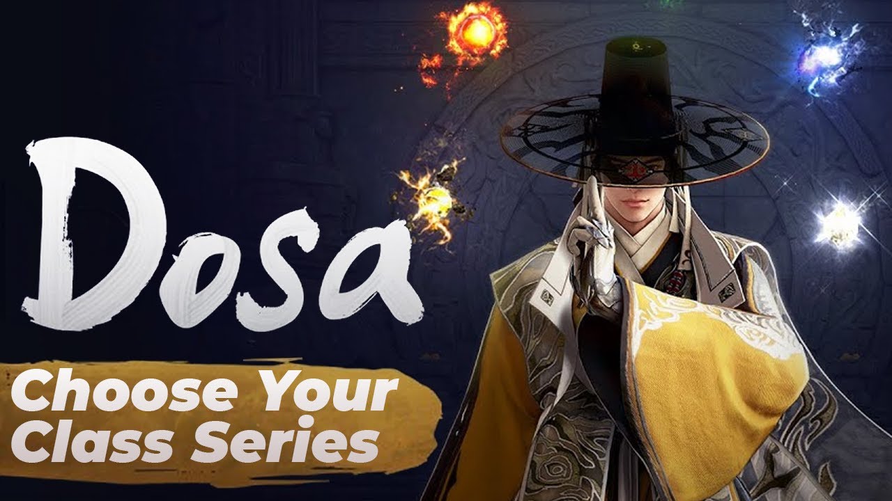 Dosa - Choose Your Class Series | Black Desert Online - YouTube