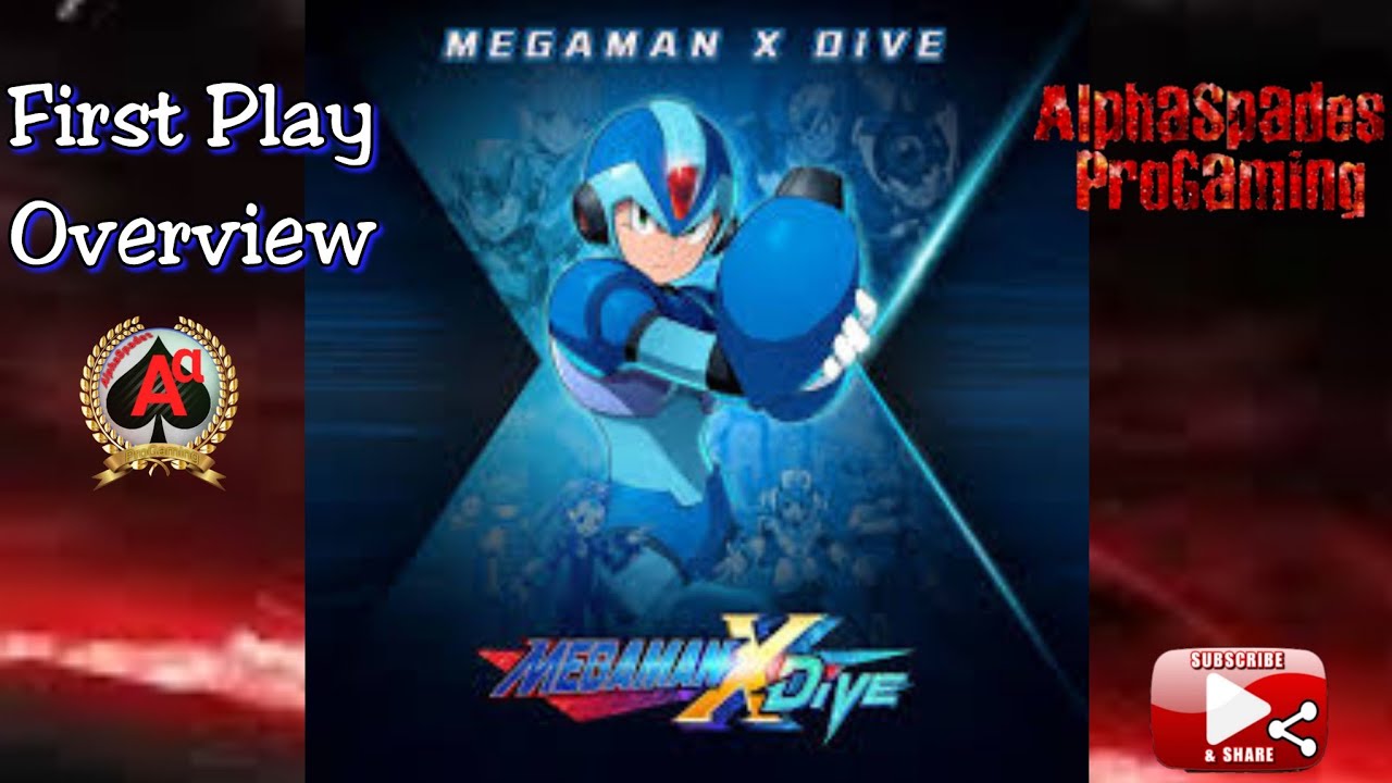 Mega Man X DiVE - First Play Overview - YouTube