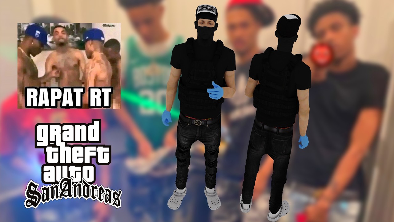 SHARE!!! Skin gangster with crocs white for GTA SA/MP - YouTube