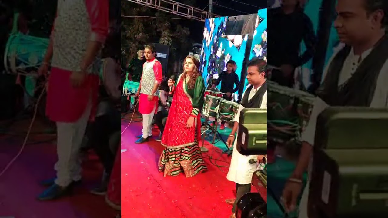 Live Garba Show At- Balva ( Gandhinagar )| Kajal Maheriya || - YouTube