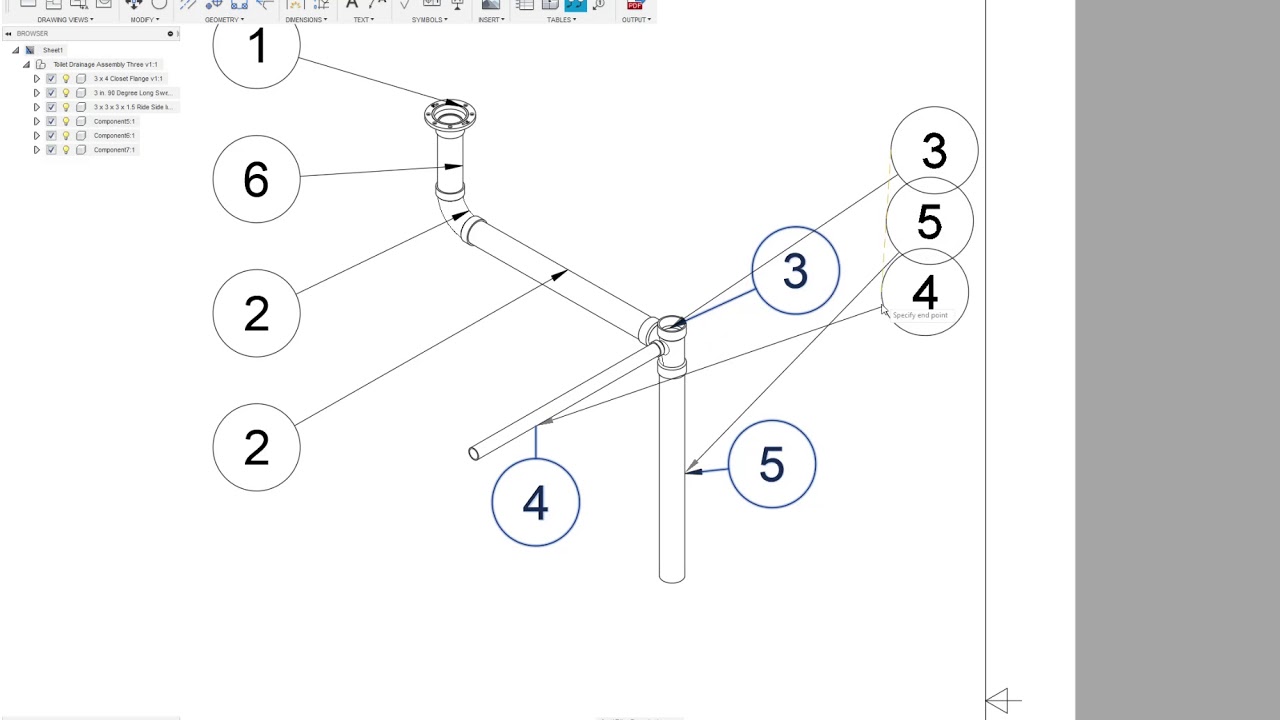 Fusion 360 - Align and Renumber Balloons Reference - YouTube
